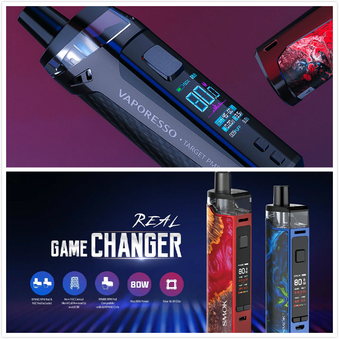 Vaporesso Target PM80 VS SMOK RPM80