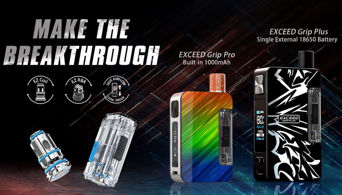 Review of Joyetech EXCEED Grip Pro vs EXCEED Grip Plus