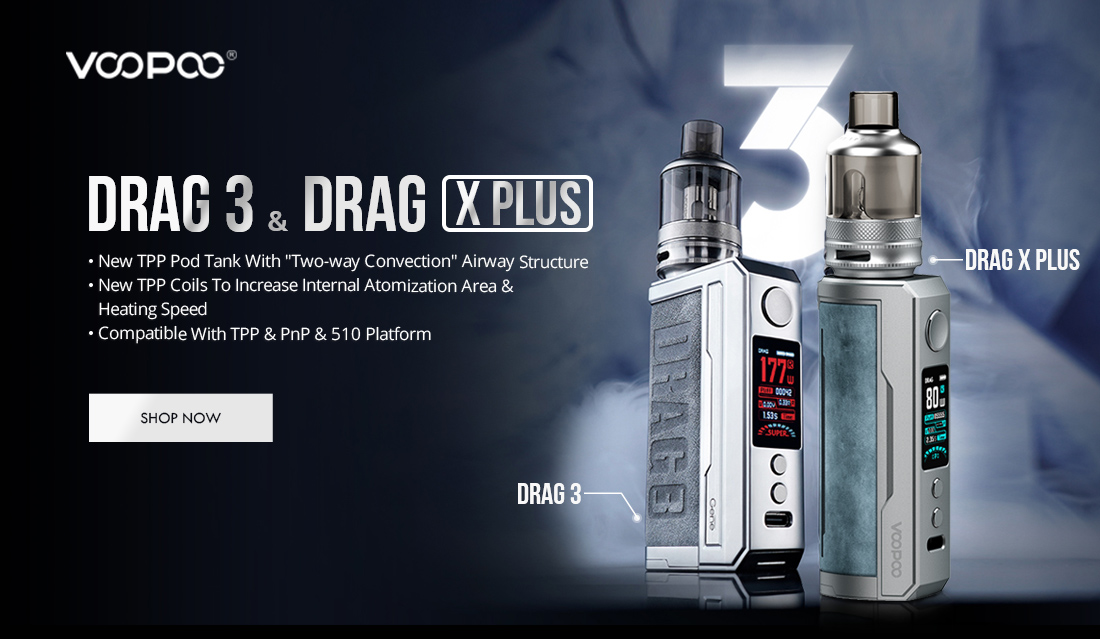 VOOPOO Drag 3 & Drag X Plus Giveaway