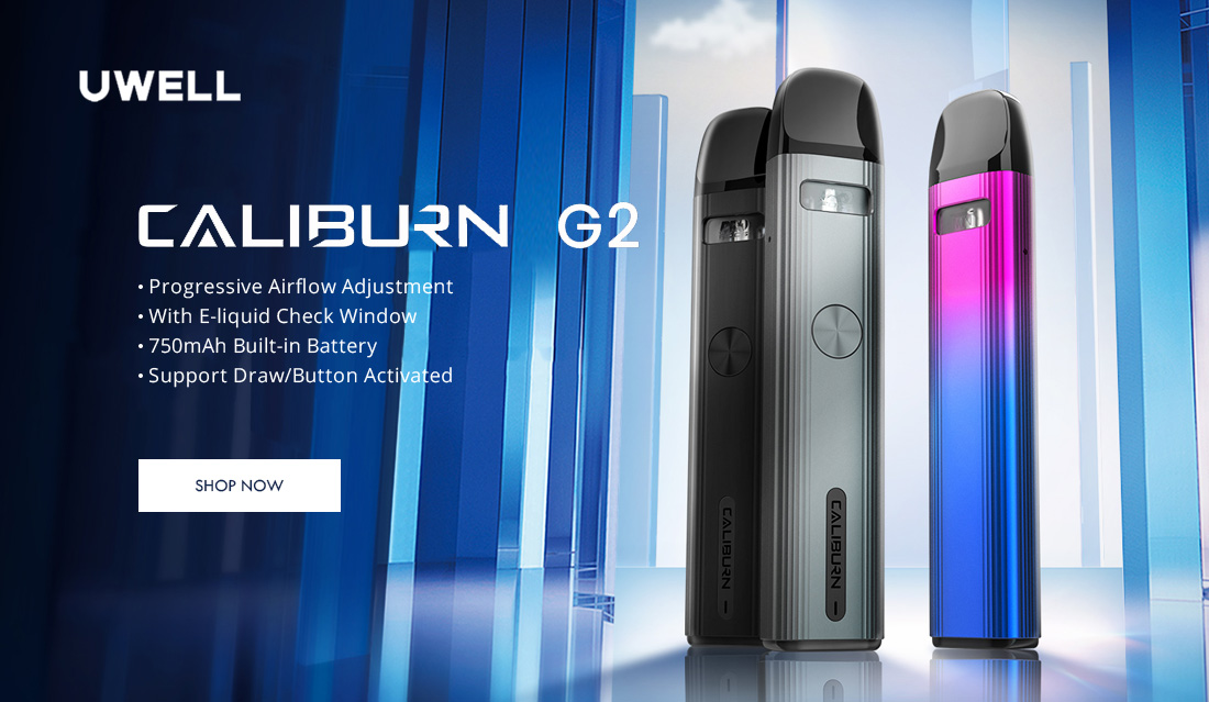 Uwell Caliburn G2 Review - Upgraded Version Of Caliburn G - Health ...