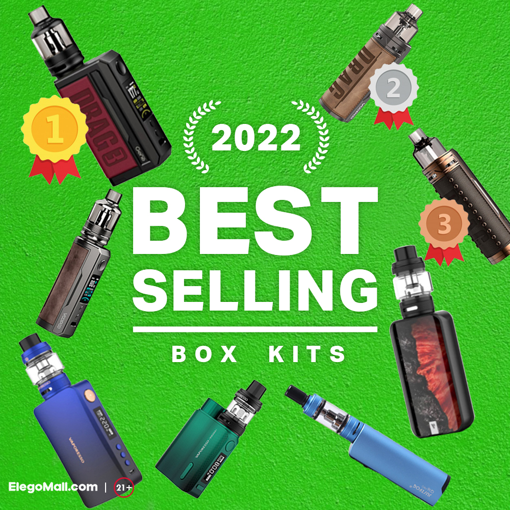Best Selling Box Mod Kits 2022 - Vape Wholesale On ElegoMall