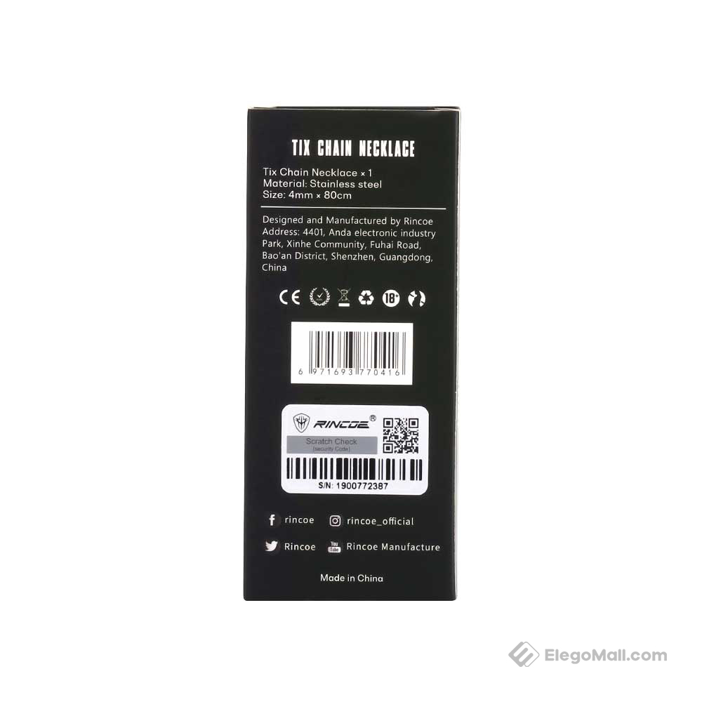 Rincoe Tix Chain Necklace Sling