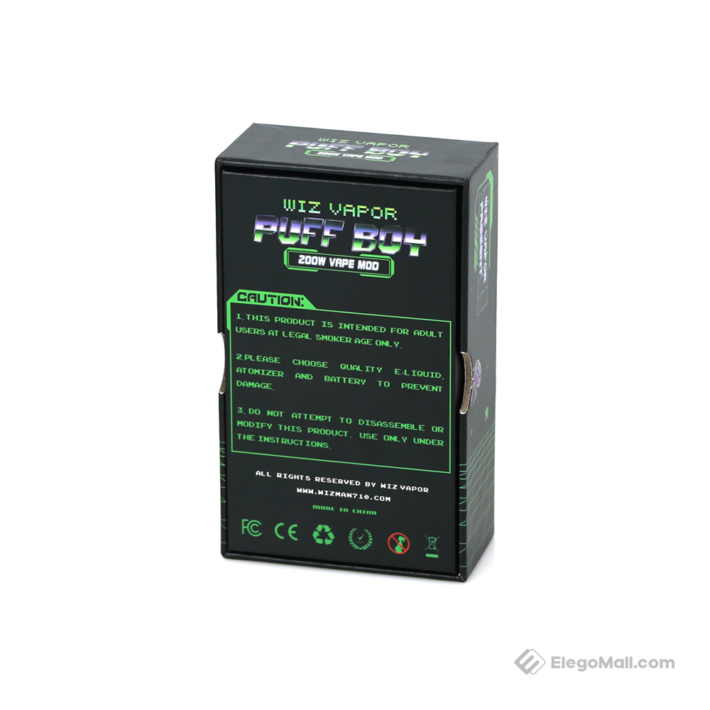 Wizman Puff Boy Box Mod