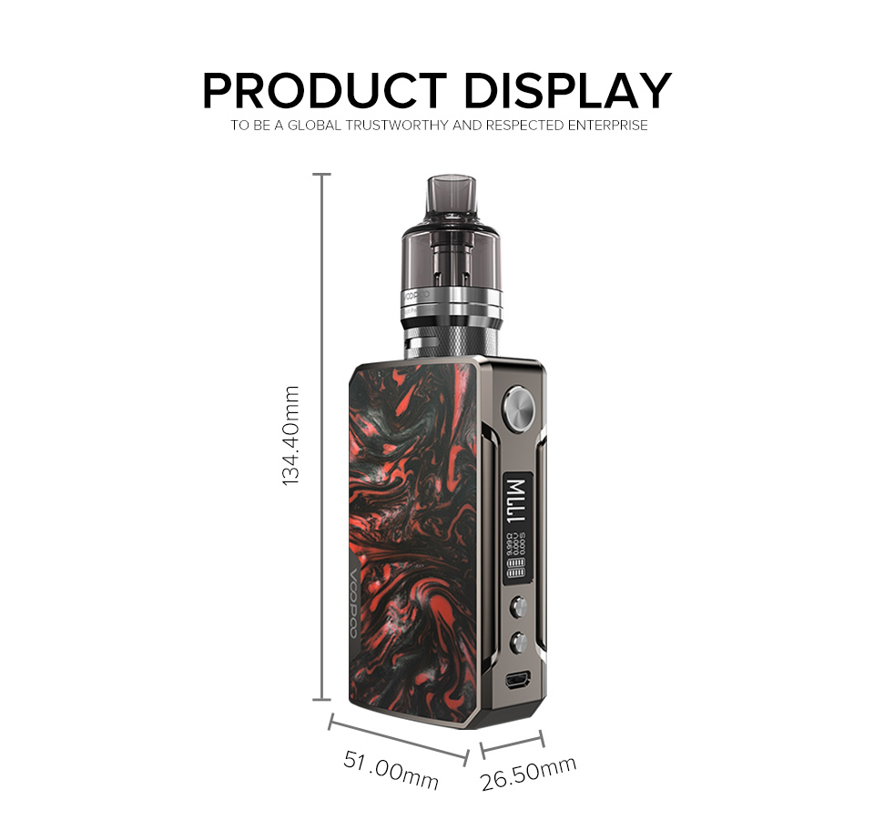 VOOPOO DRAG 2 Platinum 177W Box Kit Refresh Edition