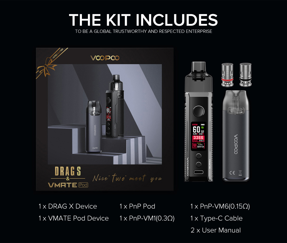 Voopoo Drag Xvmate Pod Kit