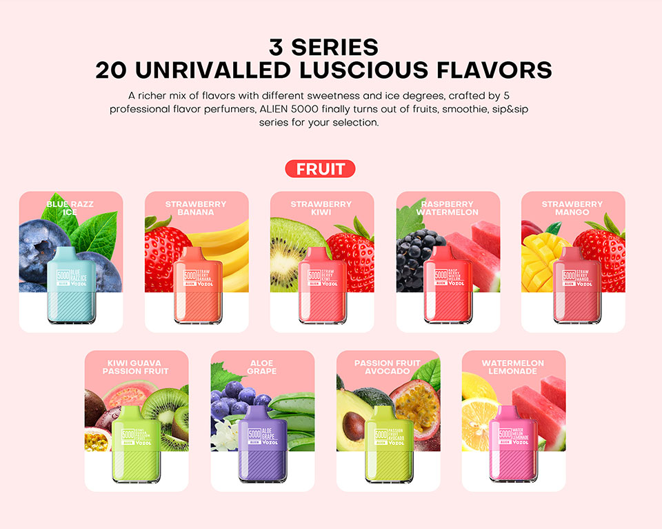 VOZOL Alien 5000 Disposable Kit 500mAh