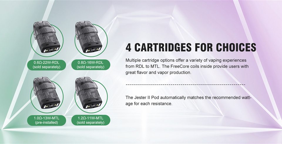 Vapefly Jester II Pod Kit 1000mAh