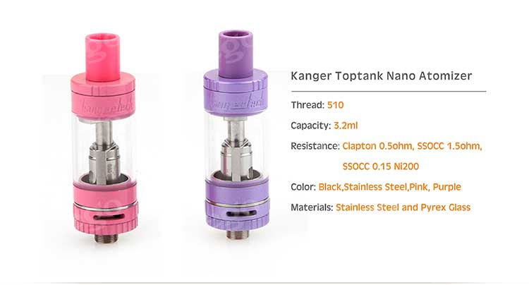 Kanger Toptank Nano Atomizer