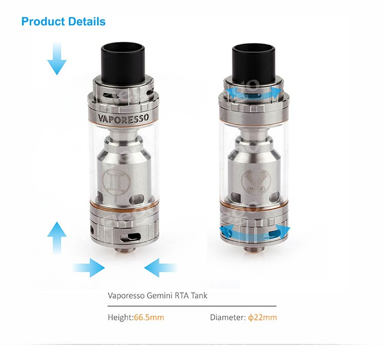 Vaporesso Gemini RTA Tank