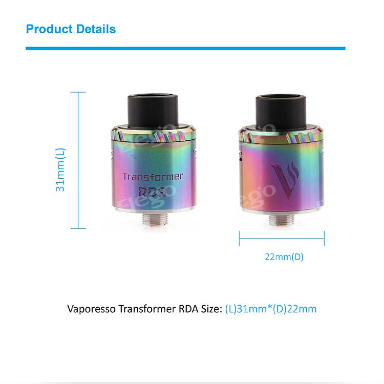 Vaporesso Transformer RDA Atomizer