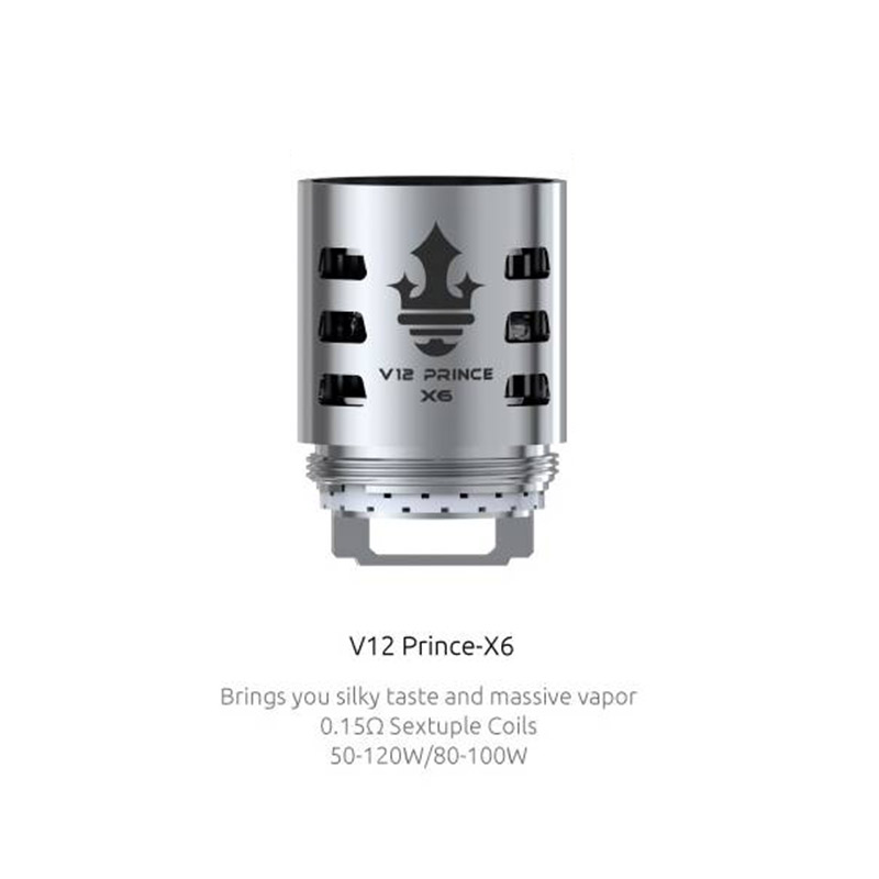 SMOK V12 Prince-X6 Core 0.15ohm for TFV12 Prince Tank (3pcs/pack)