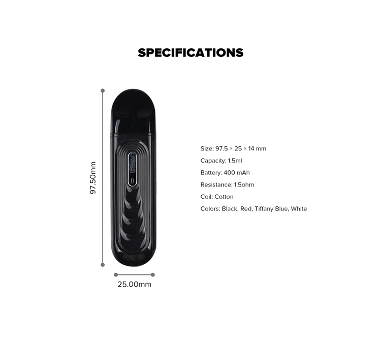 Sikary Fox Pod System Kit 1.5ml & 400mAh