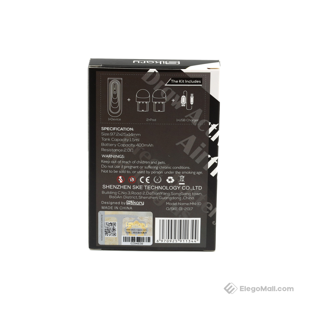 Sikary Fox Pod System Kit 1.5ml & 400mAh