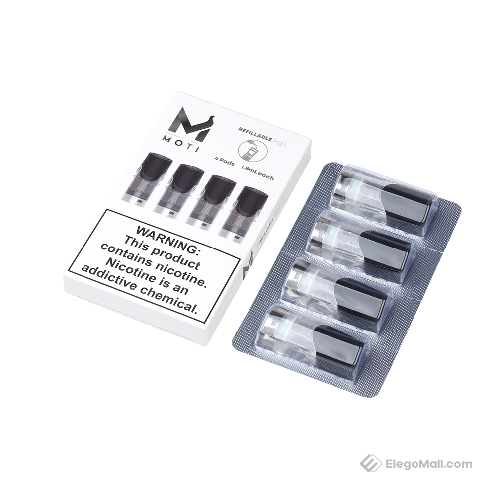 MOTI Refillable Cartridge OS 1.8ml 4PCS/Pack(FDA Edition)