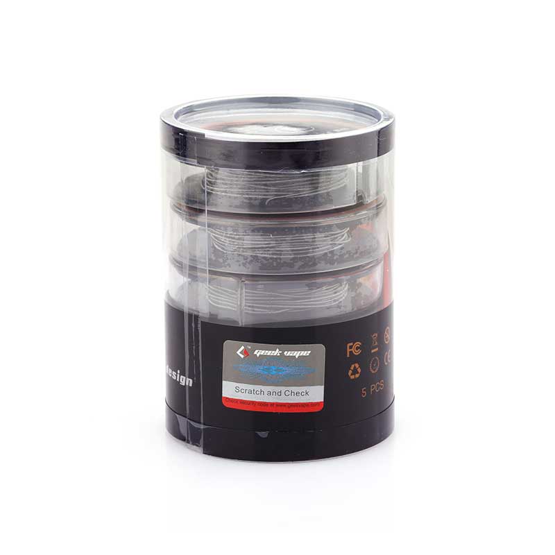 GeekVape SS Fused Clapton Wire 10ft (28ga*2/Paralleled 30ga)