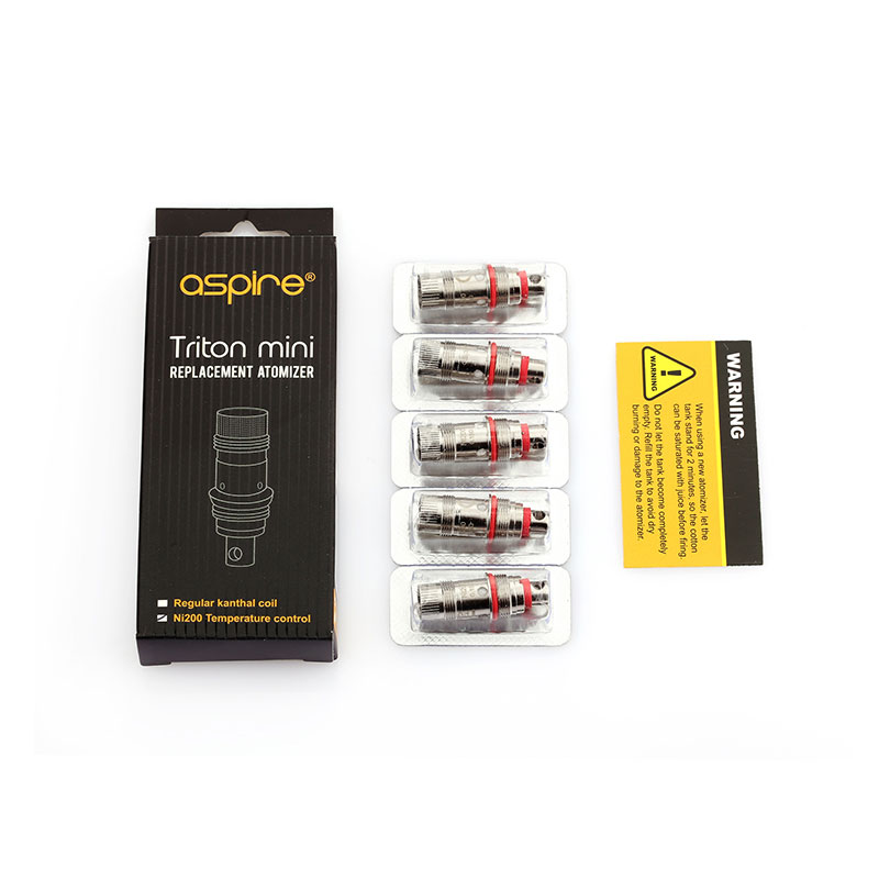 Aspire Triton Mini/Nautilus TC Coils Ni200 0.15ohm (5 pcs)