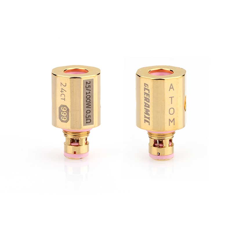 ATOM gCeramic VCC Kanger Coils 0.5ohm for 25W-100W (4 pcs)