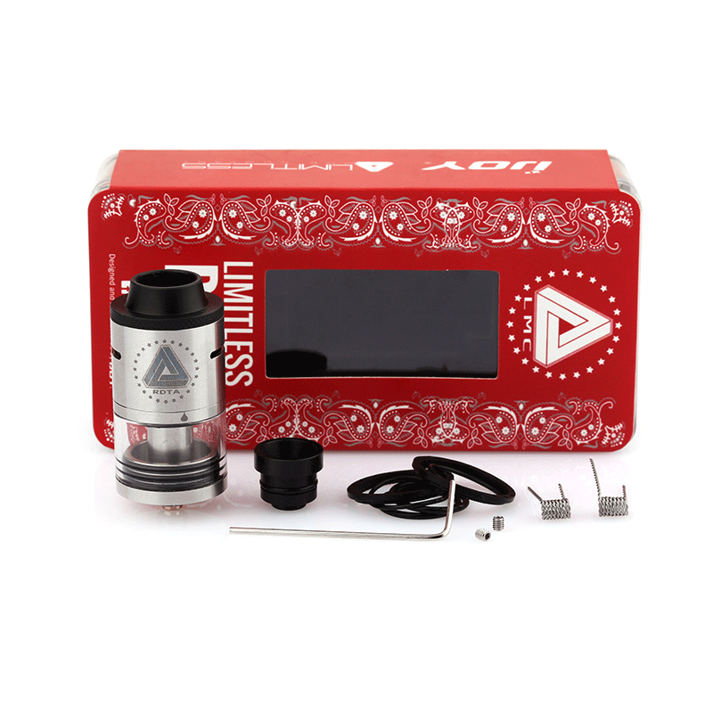 IJOY Limitless RDTA Rebuildable Tank with Innovative Cotton Reservoirs ...